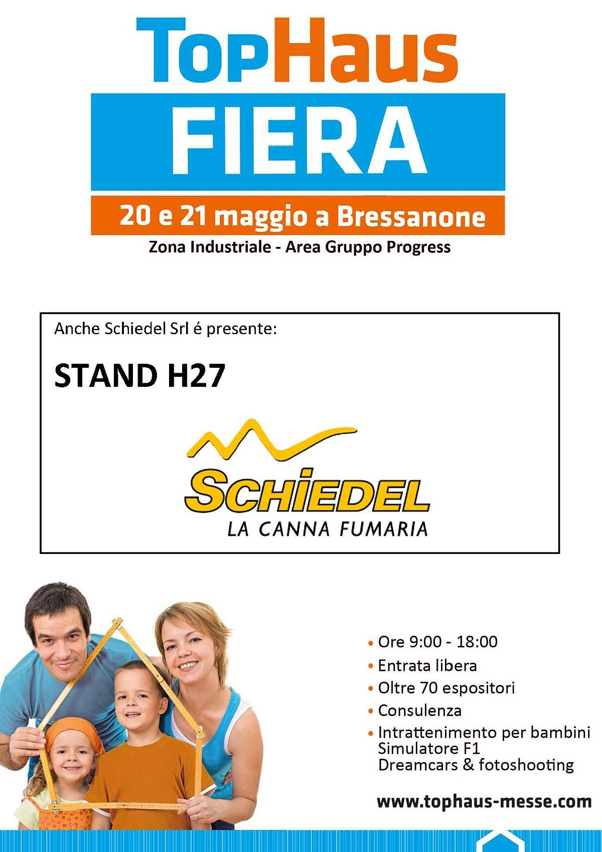 Schiedel in Fiera Tophaus Spa | Schiedel La Canna Fumaria | Lignius